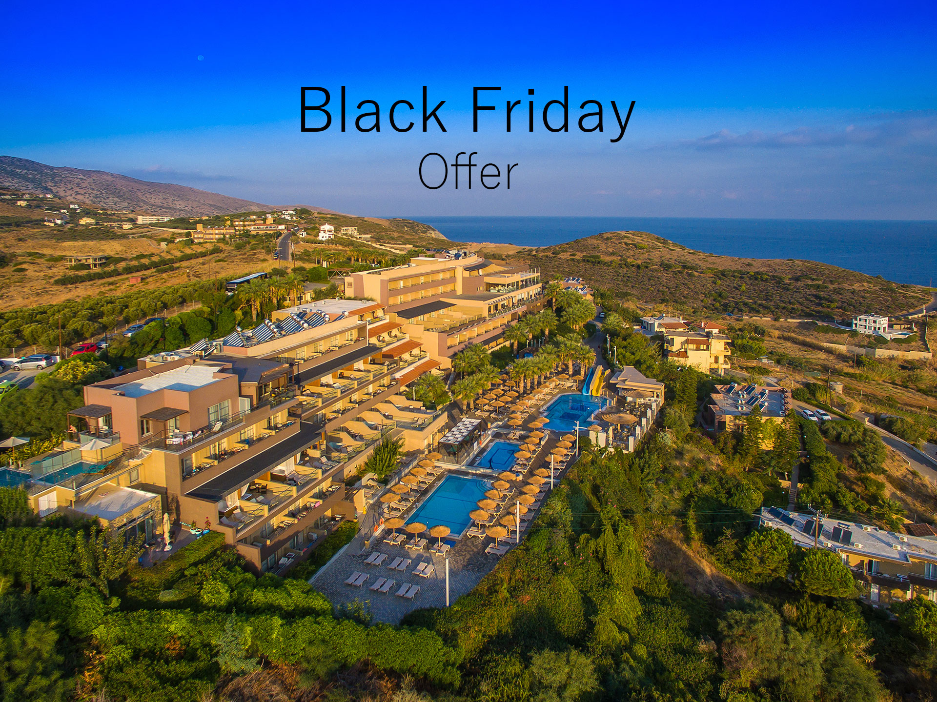 Blue Bay Resort Hotel, Agia Pelagia Crete, 4 Star Hotel